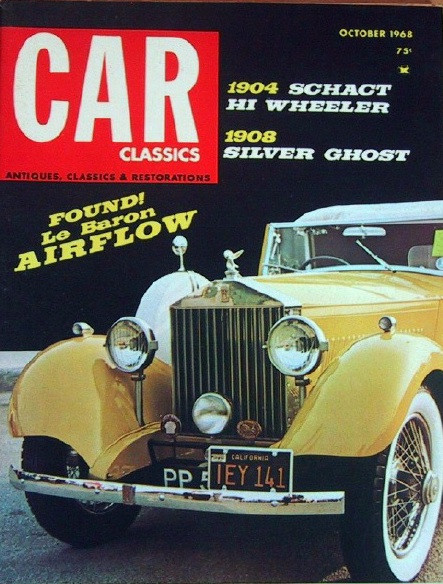 CAR CLASSICS 1968 OCT Vol2 #1 - AIRFLOW LIMO, McFARLAND - CAR CLASSICS ...