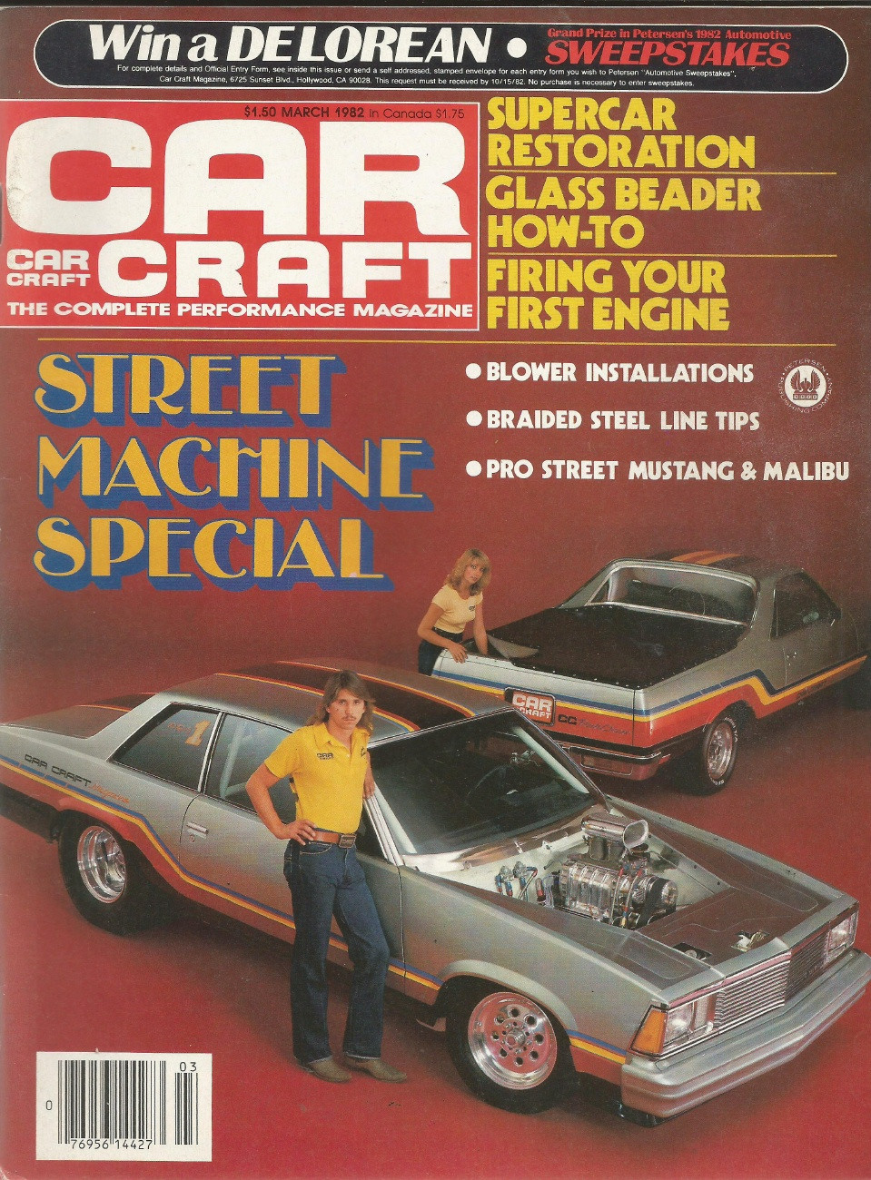 CAR CRAFT 1982 MAR - RESTORING A MUSCLE CAR - 1980-1989 - JIM'S MEGA ...