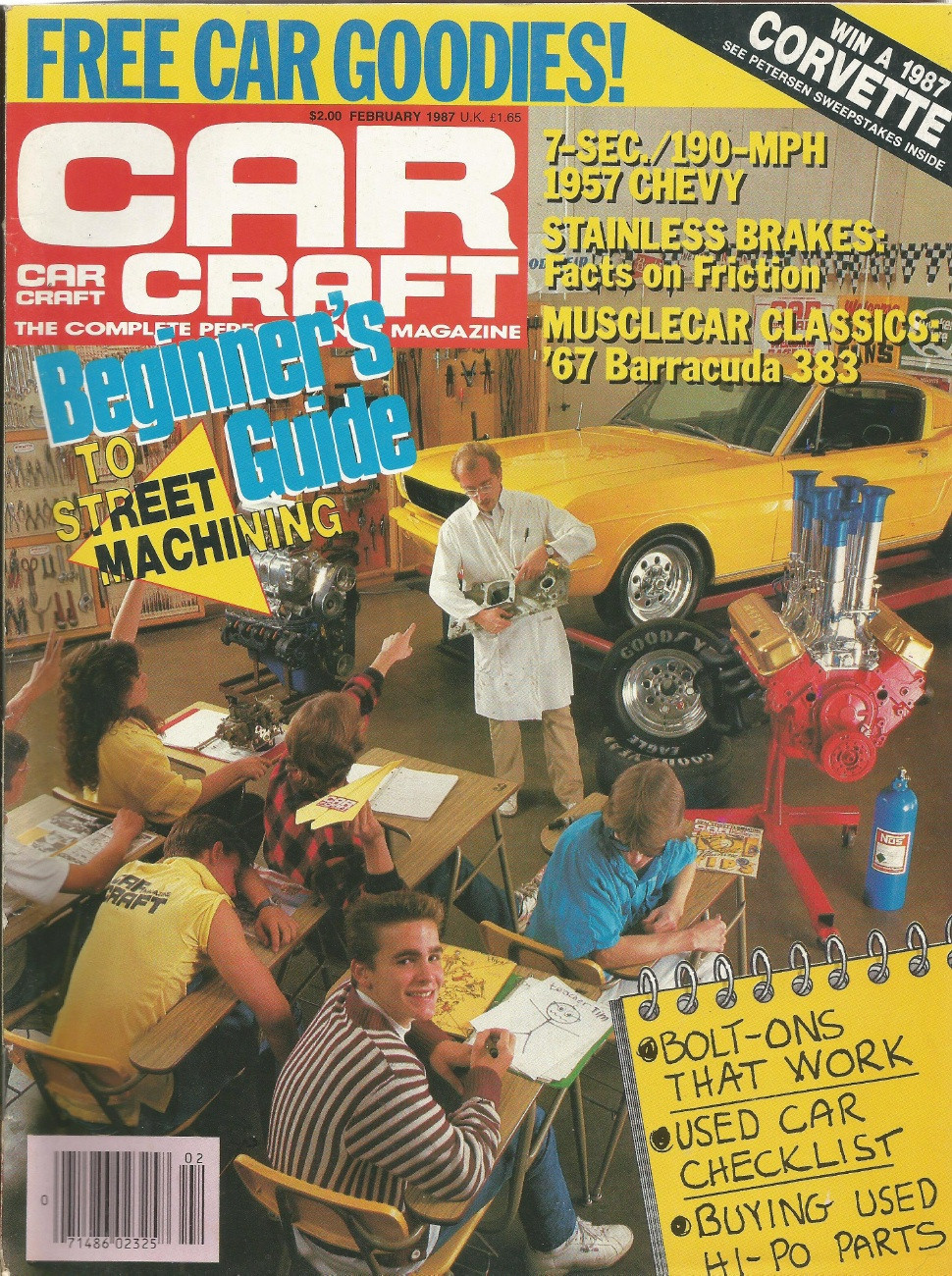 CAR CRAFT 1987 FEB - HEMI RD. RUNNER, CUDA, '57 BOX - 1980-1989 - JIM'S ...