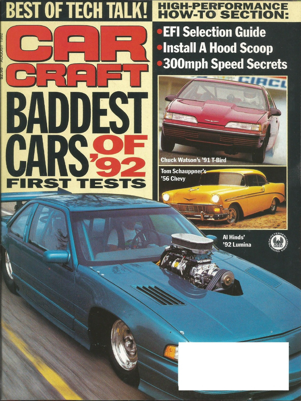 CAR CRAFT 1992 AUG - WILD CUSTOMS, STEEDA, 300mph - 1990-1999 - JIM'S ...