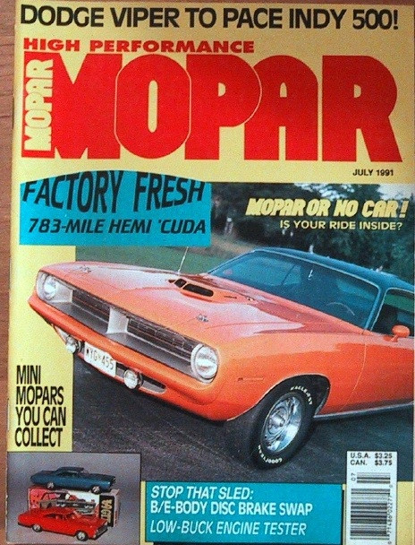 HIGH PERFORMANCE MOPAR 1991 JULY - HEMI RAMPAGE - HIGH PERFORMANCE ...
