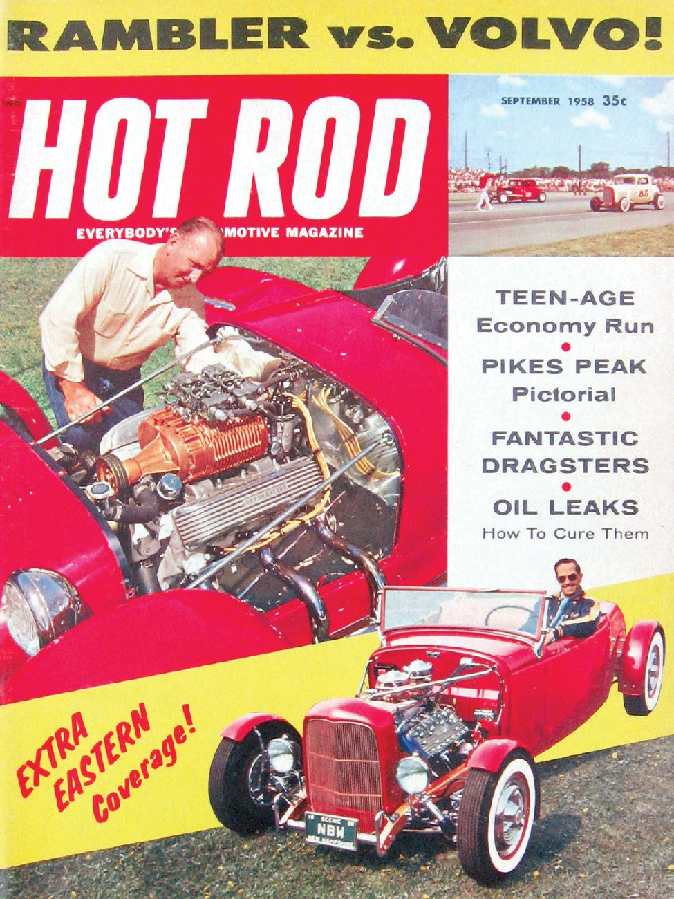 HOT ROD 1958 SEPT - PIKES PEAK, HEMI FIAT, PARRIOTT - 1950-1959 - JIM'S ...