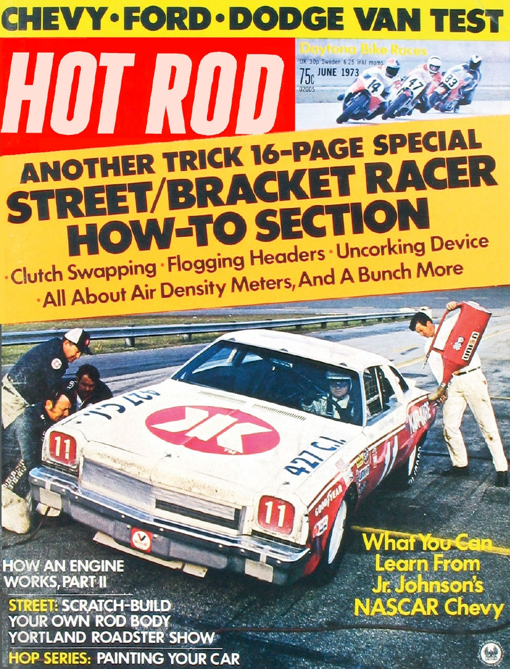 HOT ROD 1973 JUNE - T/A vs. PANTERA, BRACKET RACING - 1970-1979 - JIM'S ...