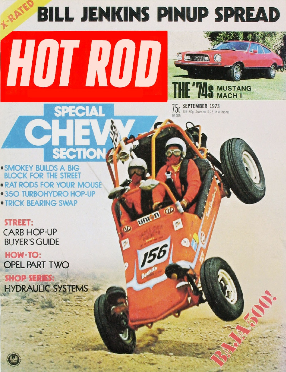 HOT ROD 1973 SEPT - SMOKEY's RAT, GRUMPY EXPOSED* - 1970-1979 - JIM'S ...