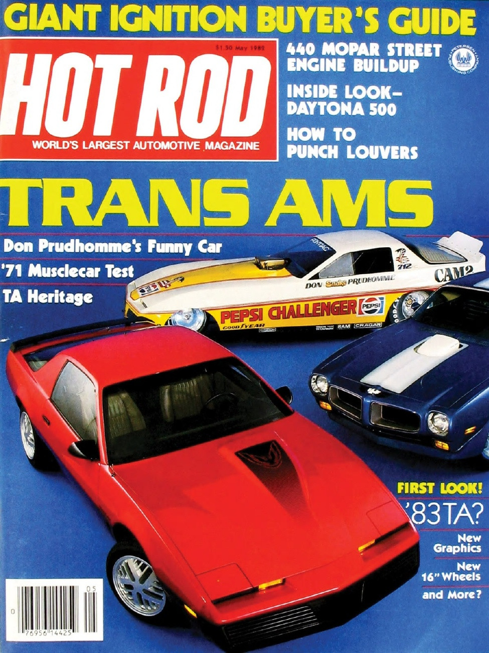 HOT ROD 1982 MAY - TRANS-AM SPECIAL, 440 BUILD-UP - 1980-1989 - JIM'S ...