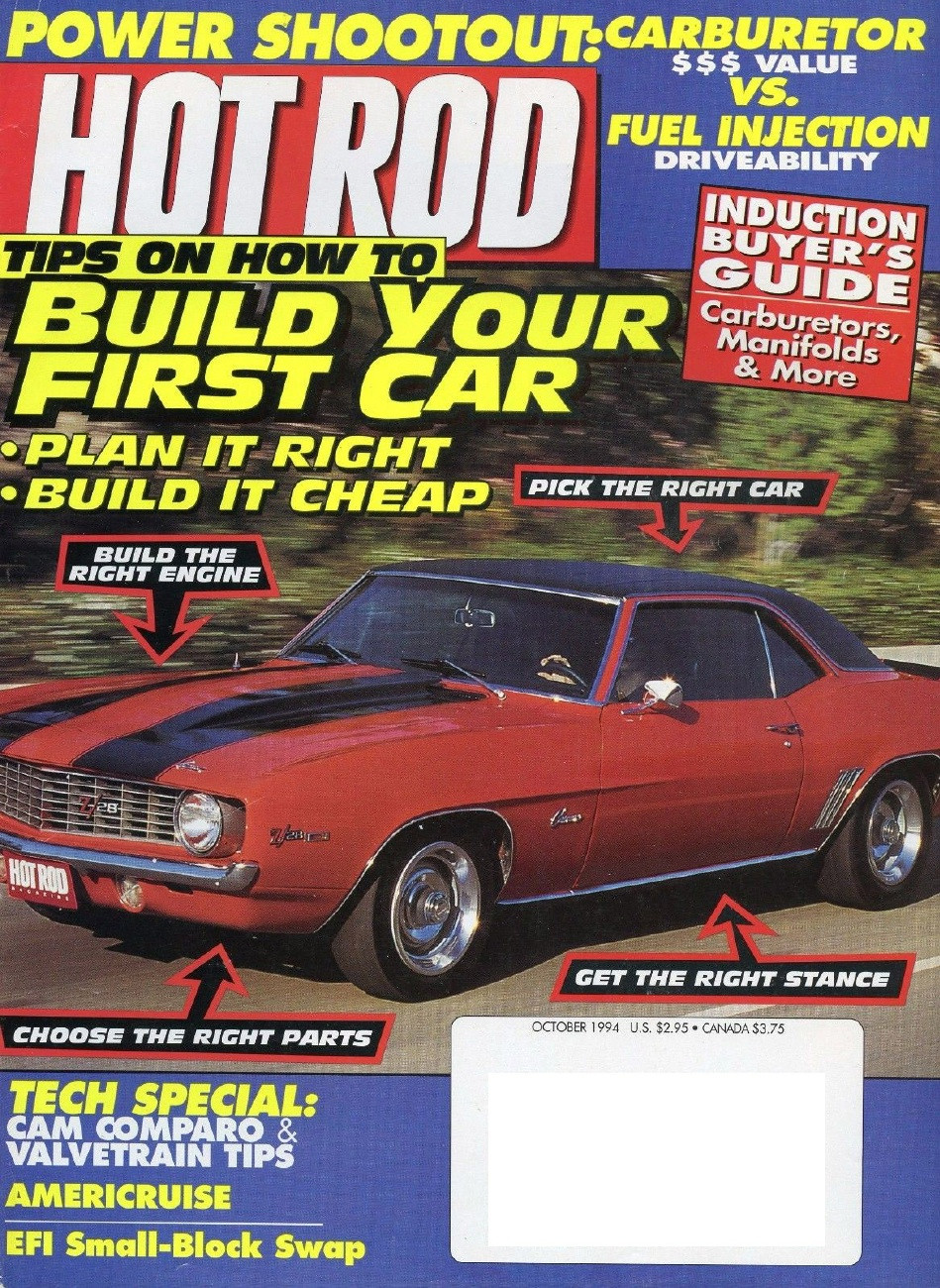HOT ROD 1994 OCT - A.J.'s ROD, KAISER, CAM TEST, 409 - 1990-1999 - JIM ...