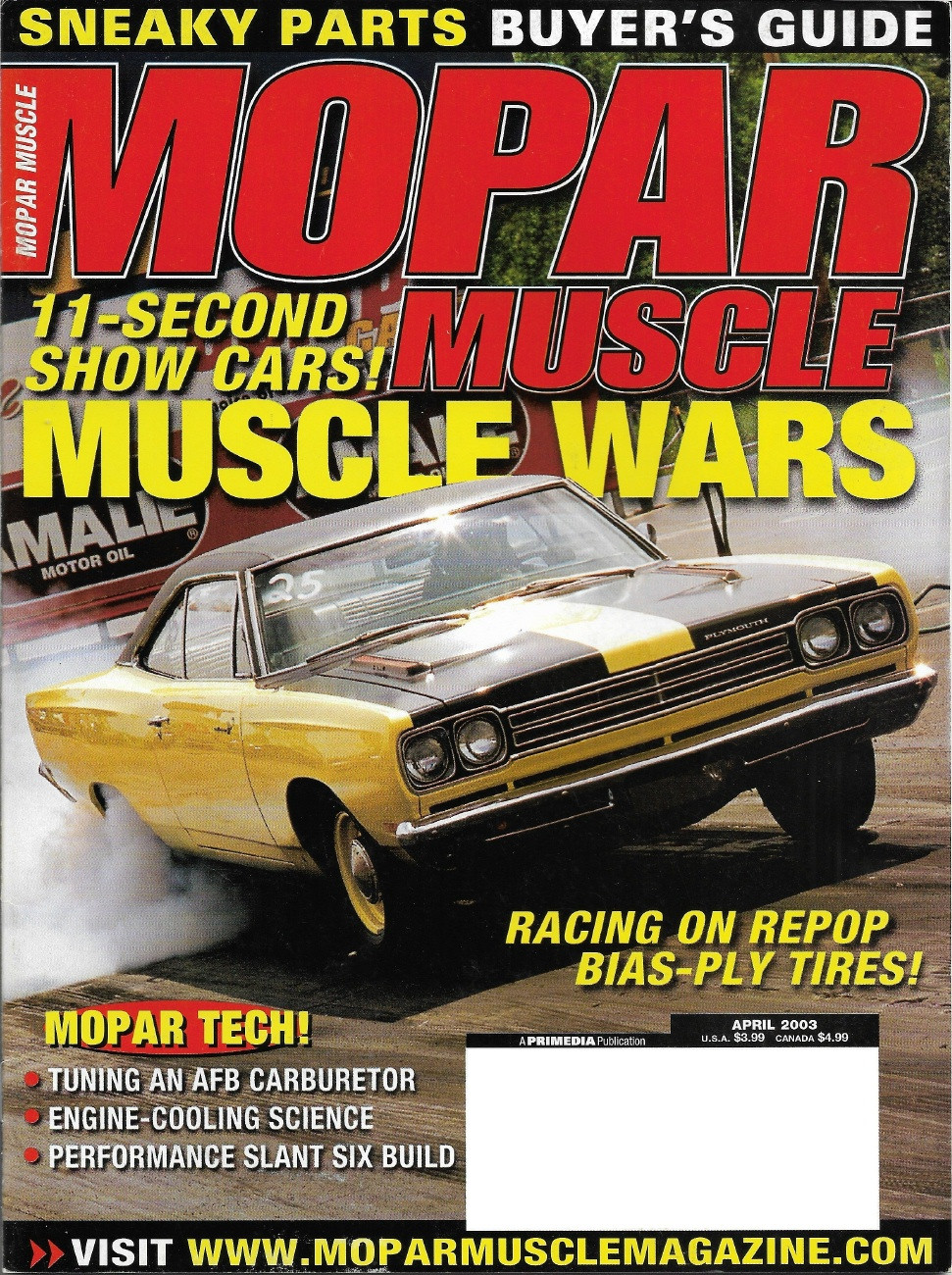 MOPAR MUSCLE 2003 APR - '67 HEMI GTX, F.A.S.T. - 2000-2009 - JIM'S MEGA ...