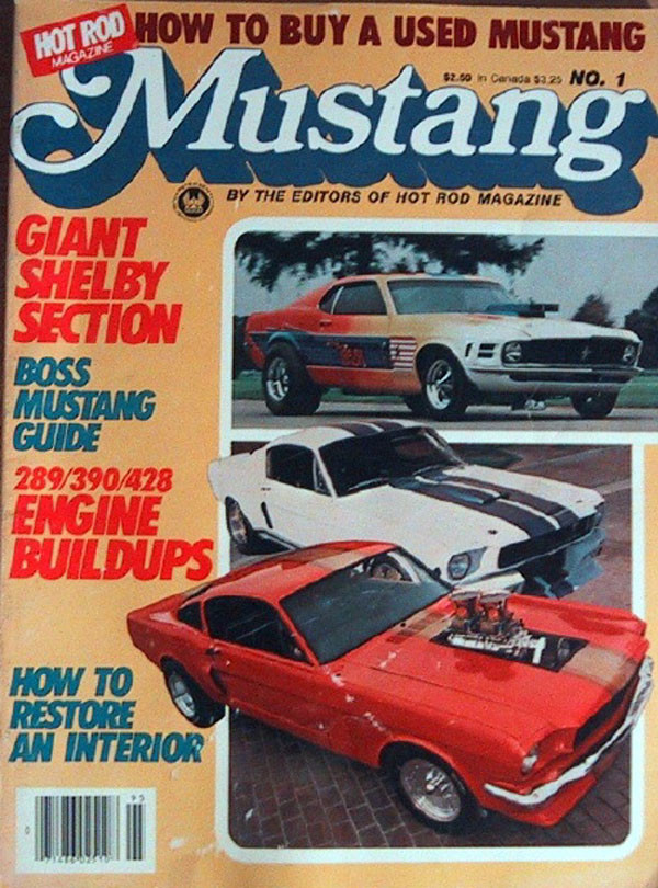MUSTANG by HOT ROD 1980 #1 - SHELBY COBRAS, MEAN 289 - MUSTANG BY HOT ...
