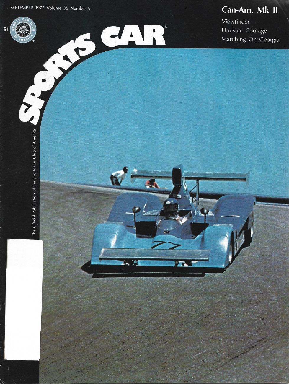 SPORTS CAR 1977 SEPT - CAN-AM, MK II, JOHN MCCLURE, ROAD ATLANTA - 1970 ...