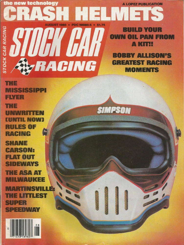 STOCK CAR RACING 1980 AUG - Allison, Lindley, Houston, Shane, Inmon ...