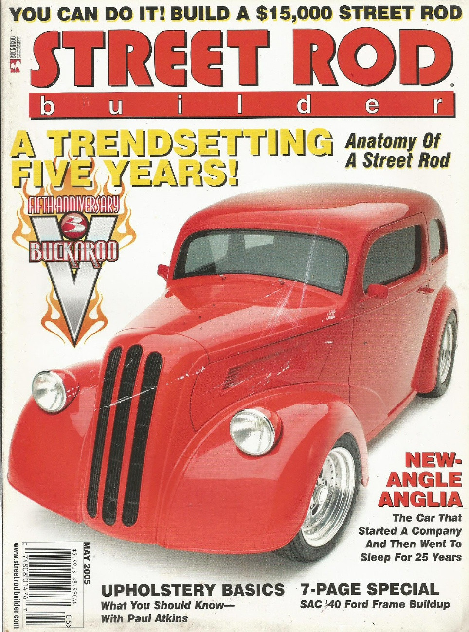STREET ROD BUILDER 2005 MAY - '40 FRAME BUILD, MODEL A FIREWALL ...