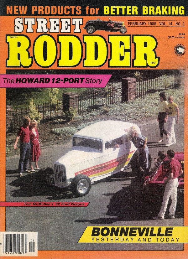 STREET RODDER 1985 FEB - BOLT-ON MUSTANG MASTER CYLINDER, HOWARD 12 ...