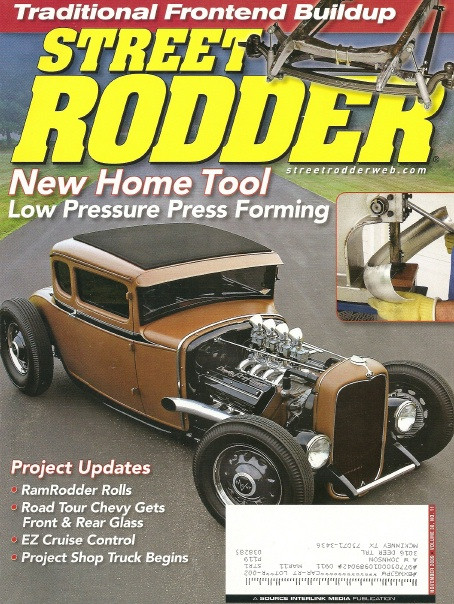 STREET RODDER 2009 NOV - LOW PRESSURE PRESS FORMING, PETE & JAKES ...
