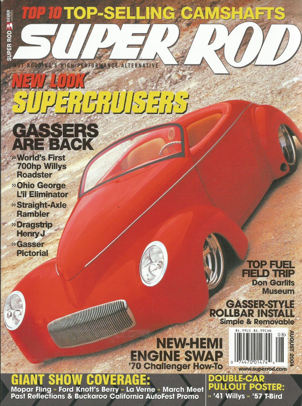 SUPER ROD 2004 AUG - WILD GASSERS, SUPERCHARGER & CAM Spcl - SUPER ROD ...
