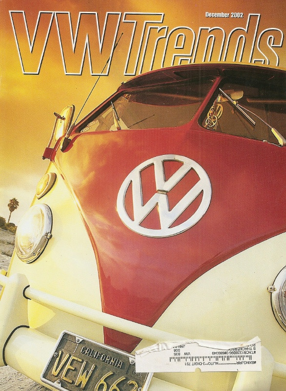 VW TRENDS 2002 DEC - COOL ’52 SPLIT WINDOW, T-3 PANEL VAN, ’67 ...