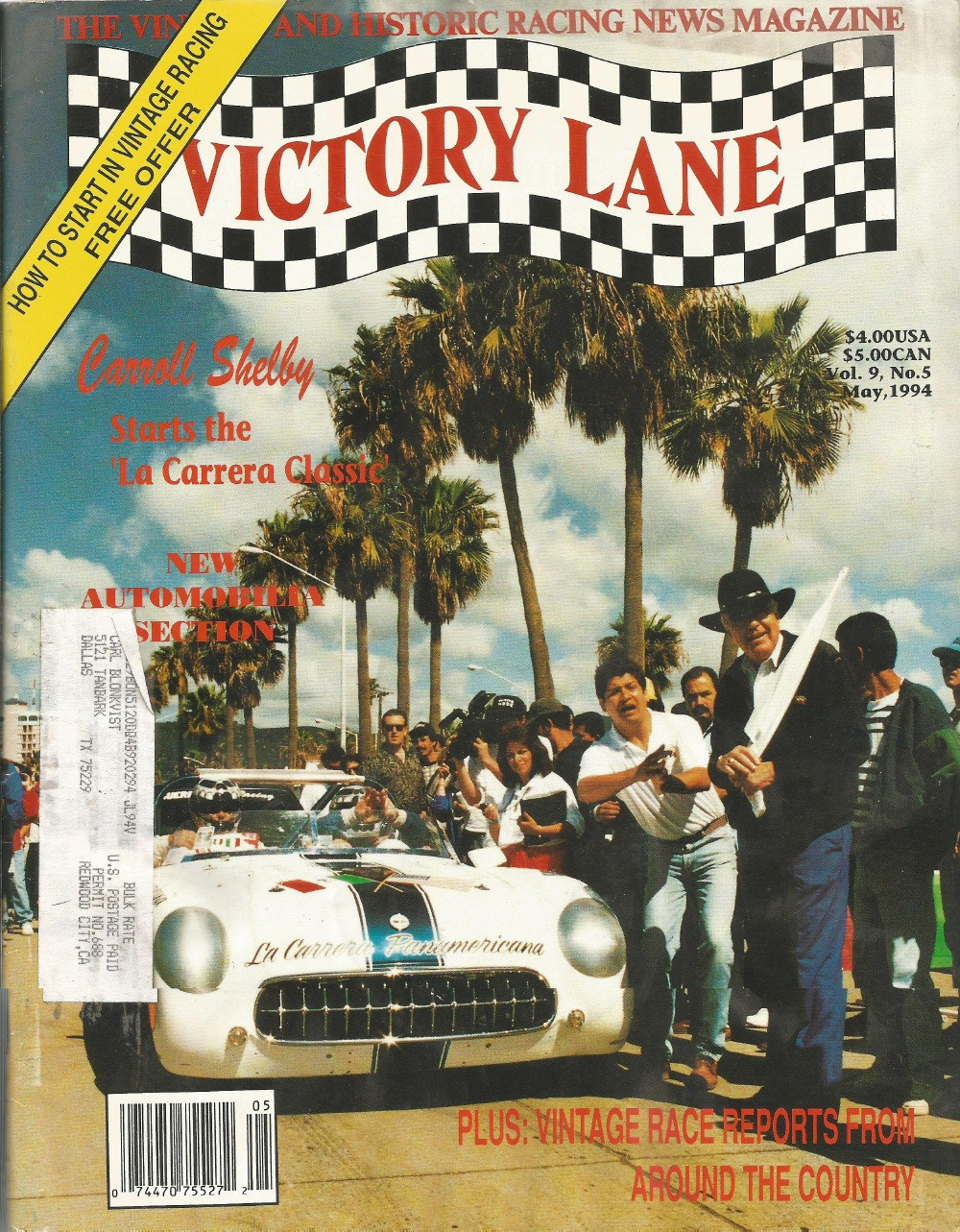 VICTORY LANE 1994 MAY - THE VINTAGE & HISTORIC RACING NEWS MAGAZINE ...