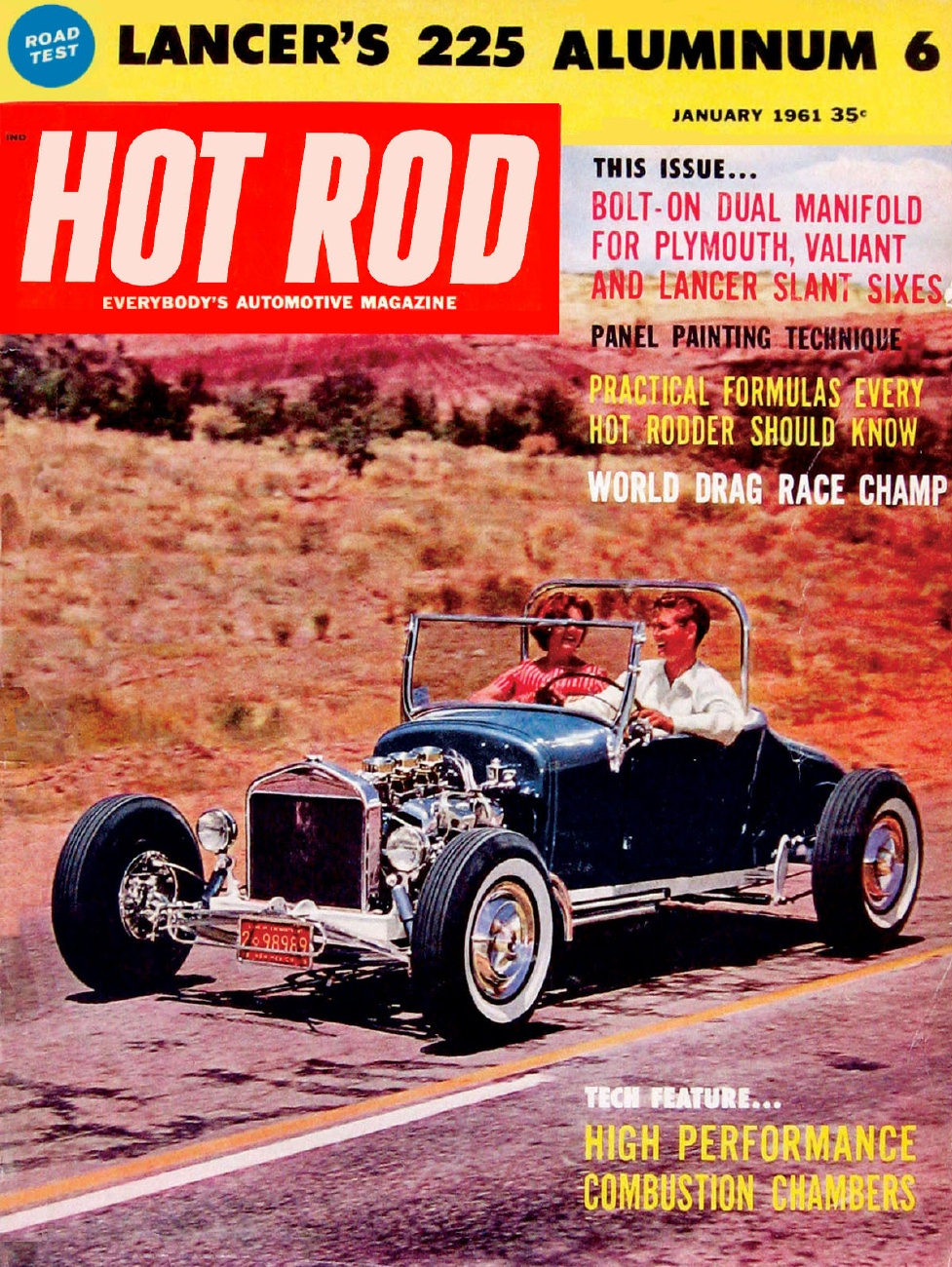 HOT ROD 1961 JAN - LANCER, GARNER, PROFFITT-PETRE - 1960-1969 - JIM'S ...