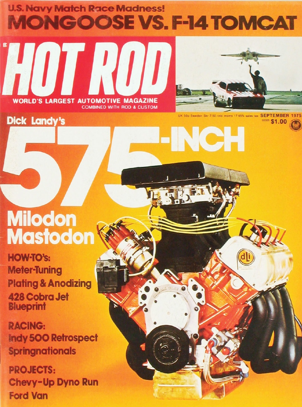 HOT ROD 1975 SEPT - PACEMAKER, 428CJ, 575CI HEMI - 1970-1979 - JIM'S ...