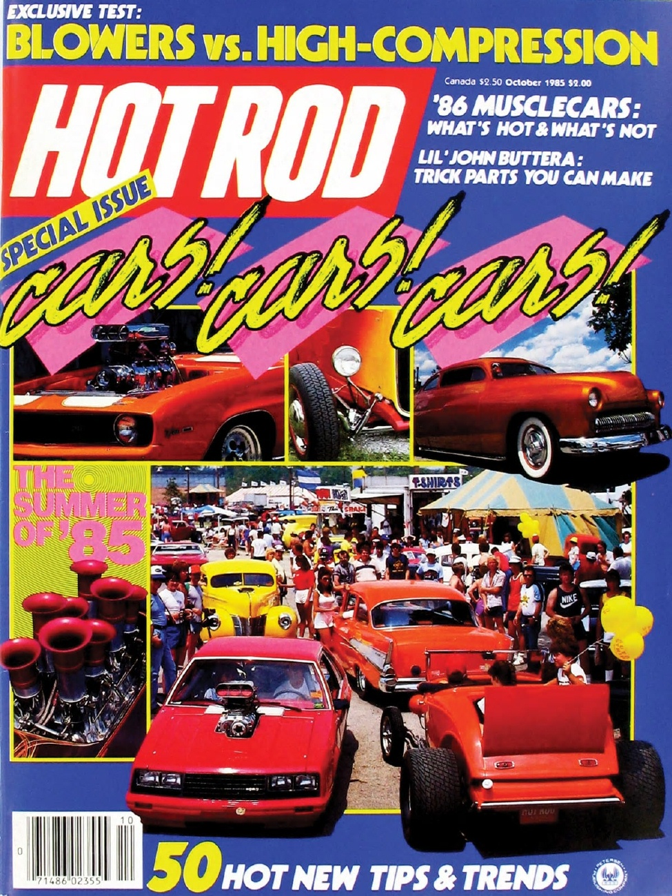 HOT ROD 1985 OCT - DAN DVORAK, CRATE BLOWER MILL - 1980-1989 - JIM'S ...