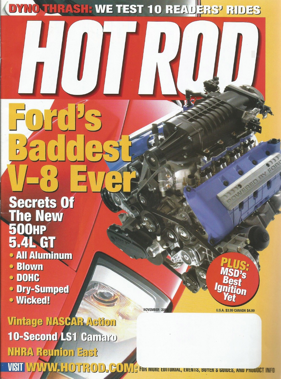 HOT ROD 2003 NOV - GT40 5.4l, SLP ULTRA-Z, HEMI R.R. - 2000-2009 - JIM ...