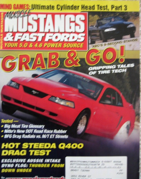 MUSCLE MUSTANGS & FAST FORDS 2003 OCT - STEEDA Q400,CYL HEADS 3, CLUTCH ...