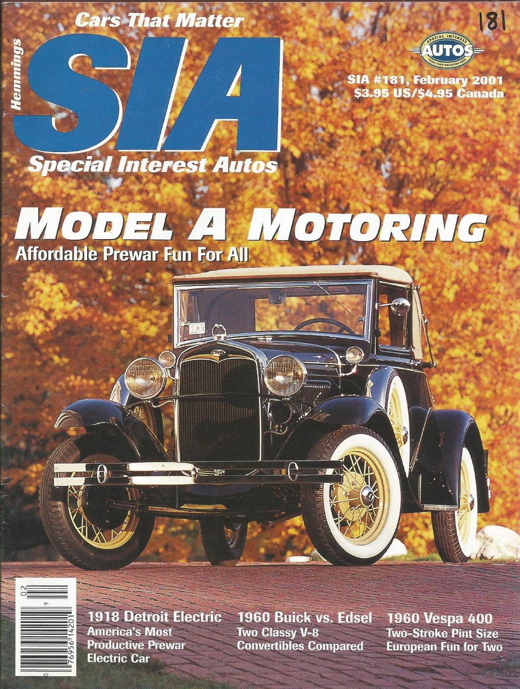 SPECIAL-INTEREST AUTOS 2001 FEB - MODEL A SPECIAL,VESPA - 2000-2009 ...