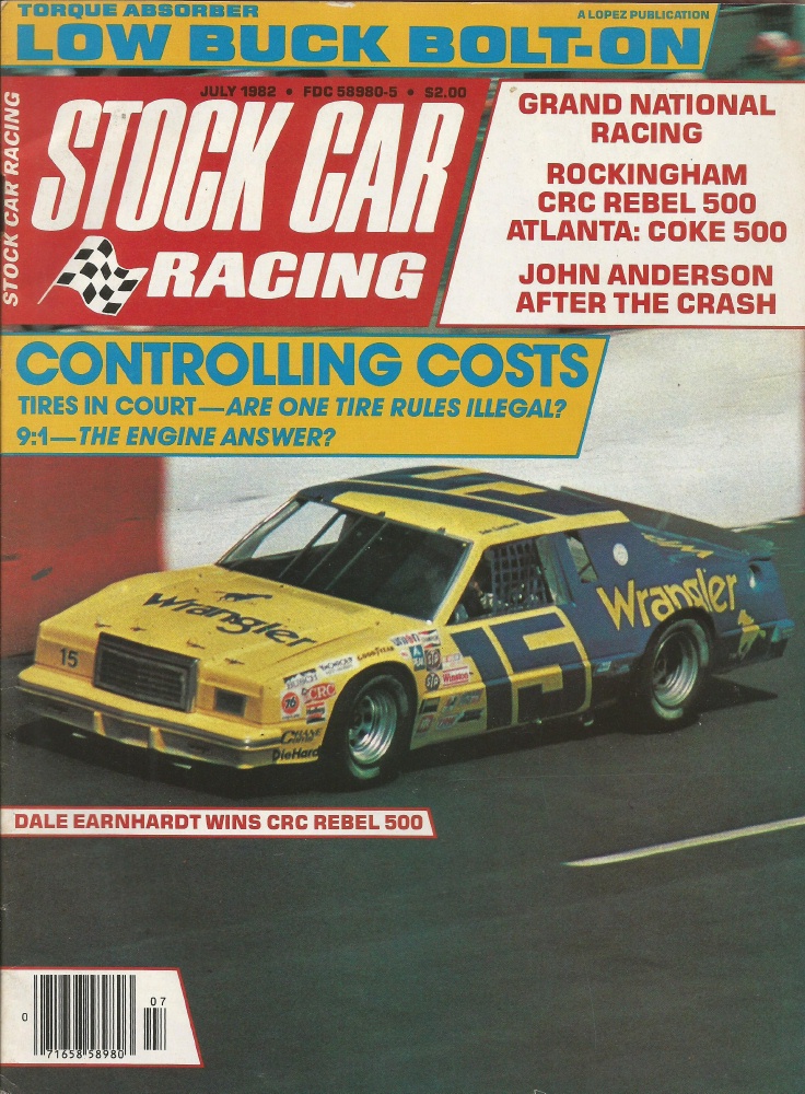 STOCK CAR RACING 1982 JULY - Anderson,Fire,Earnhardt,Grand National ...