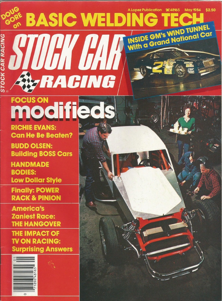 STOCK CAR RACING 1984 MAY - Budd Olsen, Dean Roper, Welding Basics ...