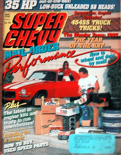 SUPER CHEVY 1990 MAY - NOVA 454, RECALLING '65, 454SS - 1990-1999 - JIM ...